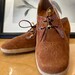 Vintage 1970s Suede Gum Sole Lace up Shoes. Nearly Mint - Etsy