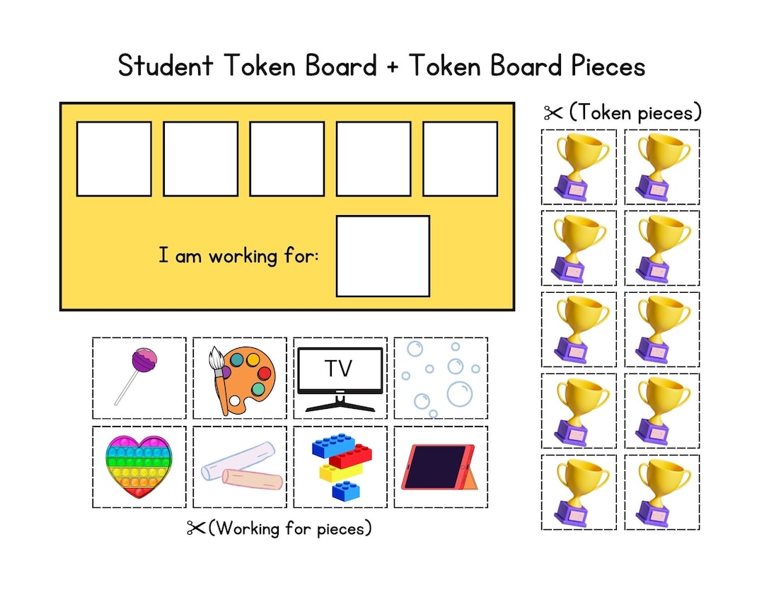 Reward Chart | Behavior Chart | Visual Aid | Early Intervention | Home ...