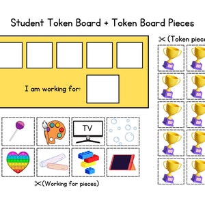 Reward Chart | Behavior Chart | Visual Aid | Early Intervention | Home ...