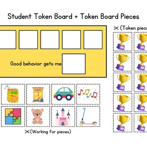 Reward Chart | Behavior Chart | Visual Aid | Early Intervention | Home ...