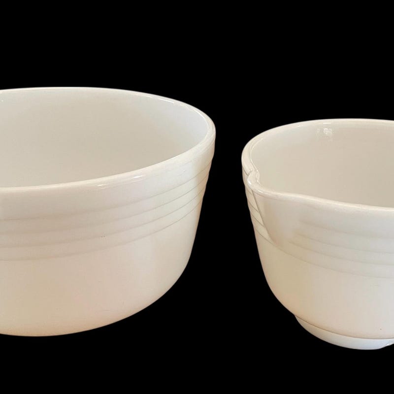 Ribbed Vintage Pyrex Bowls - Etsy