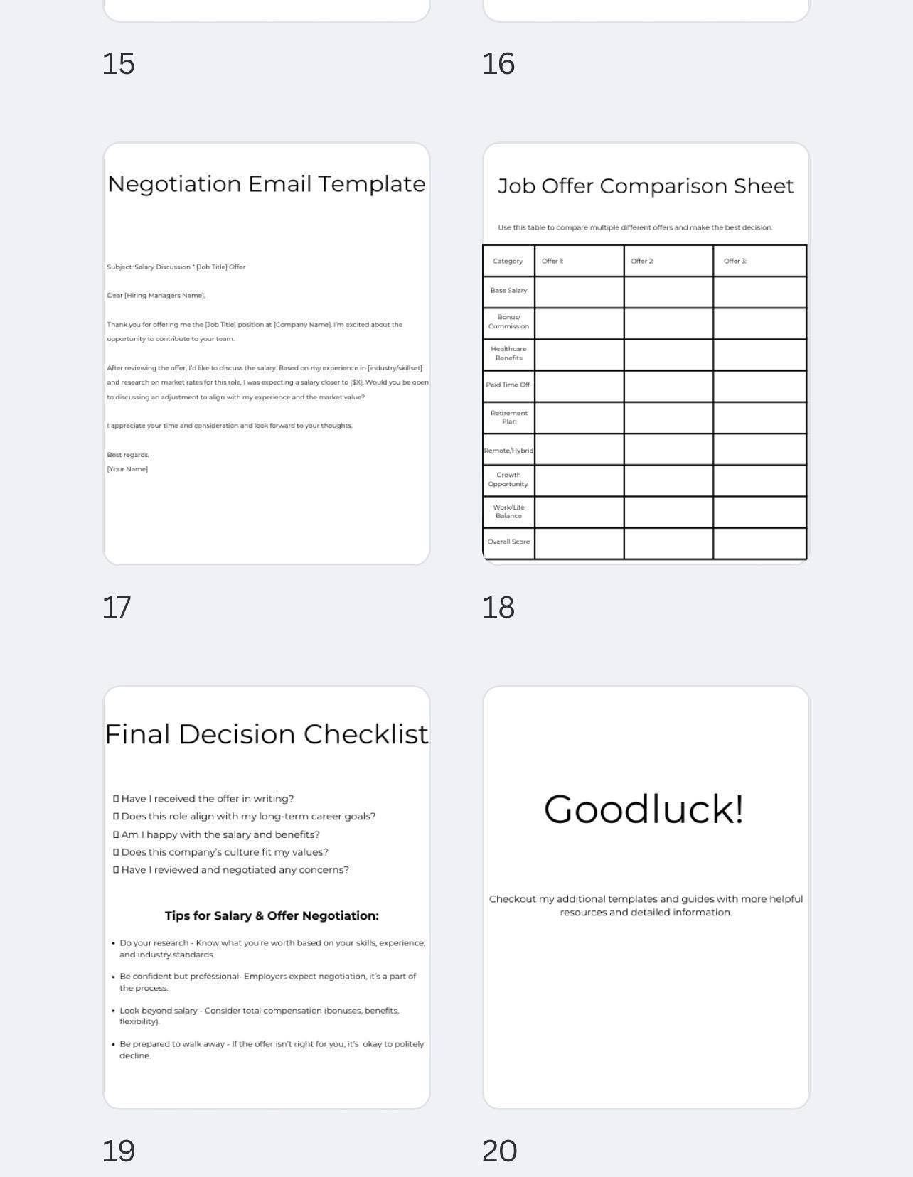 Job Interview Prep Kit | Printable Interview Guide, Questions & Answers ...