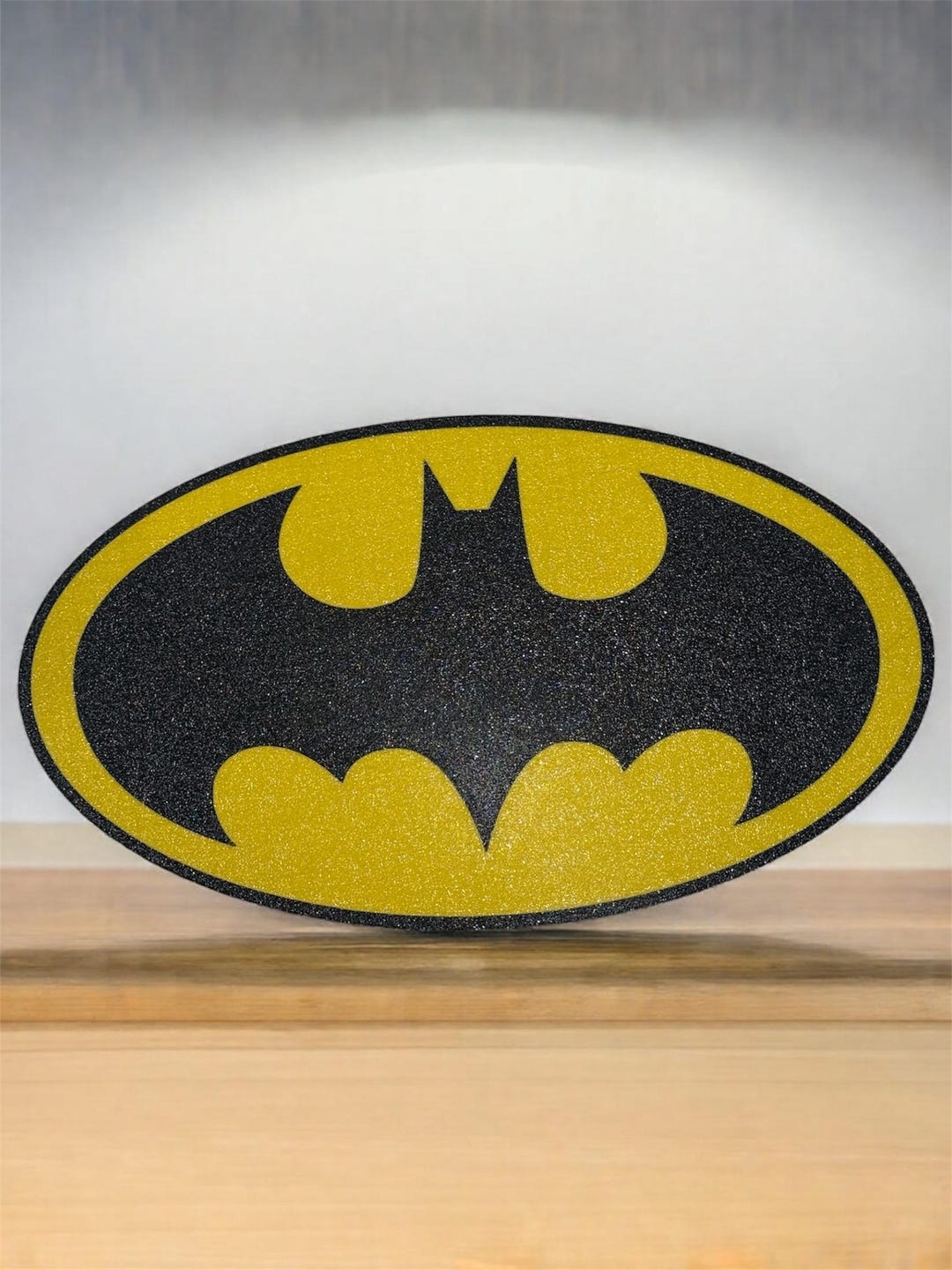 Batman Logo Sign – Sleek & Bold Wall Decor - Etsy