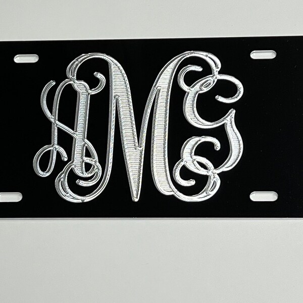 Metal Monogram - Etsy