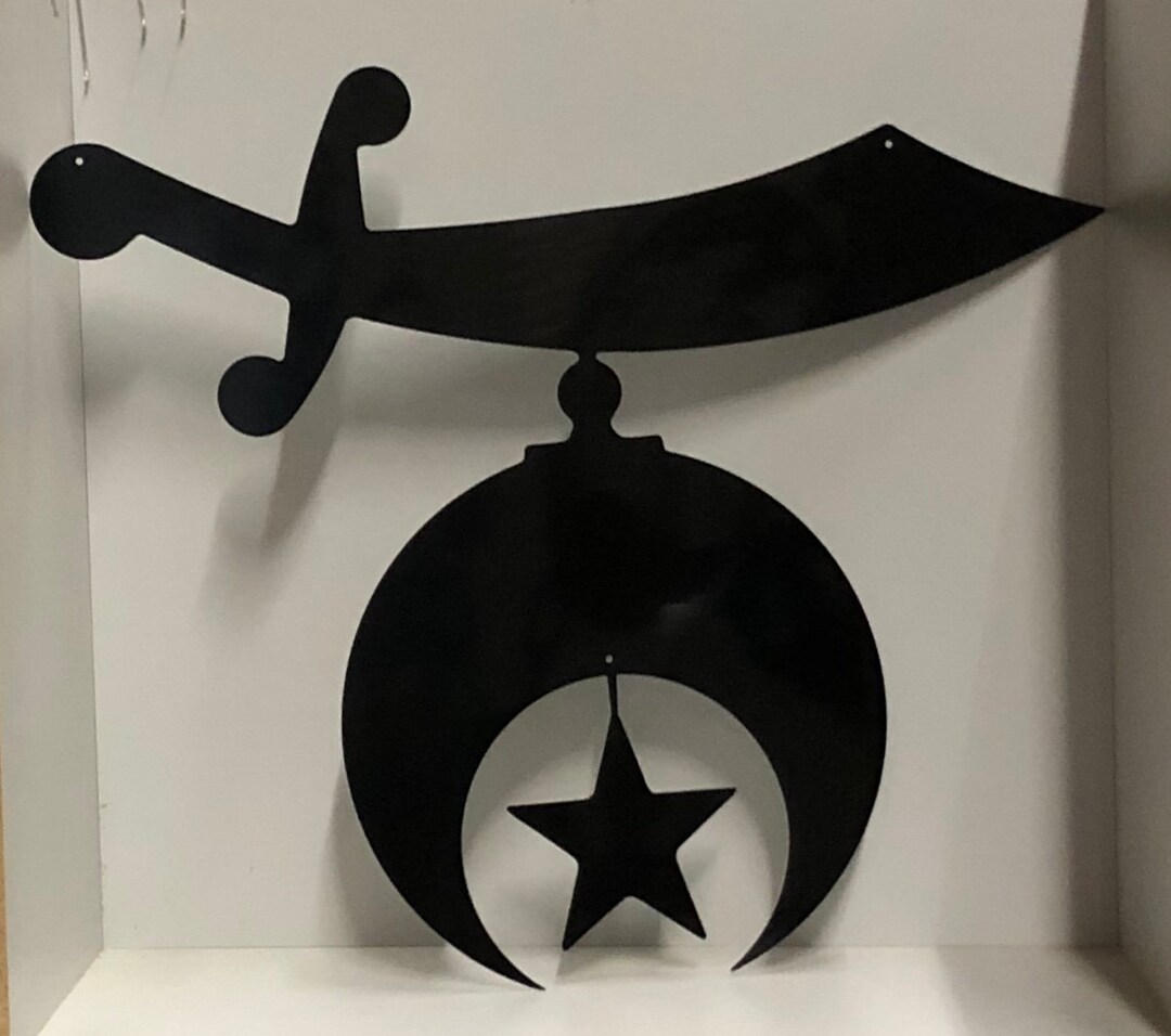 Shriner Logo Metal Sign Aluminum Art 14x12 or 33x28 Masonry - Etsy