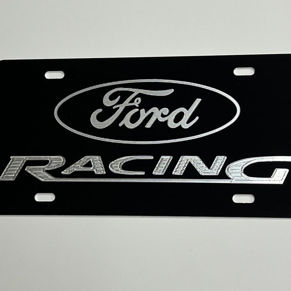 Ford Racing License Plate Frame - Etsy