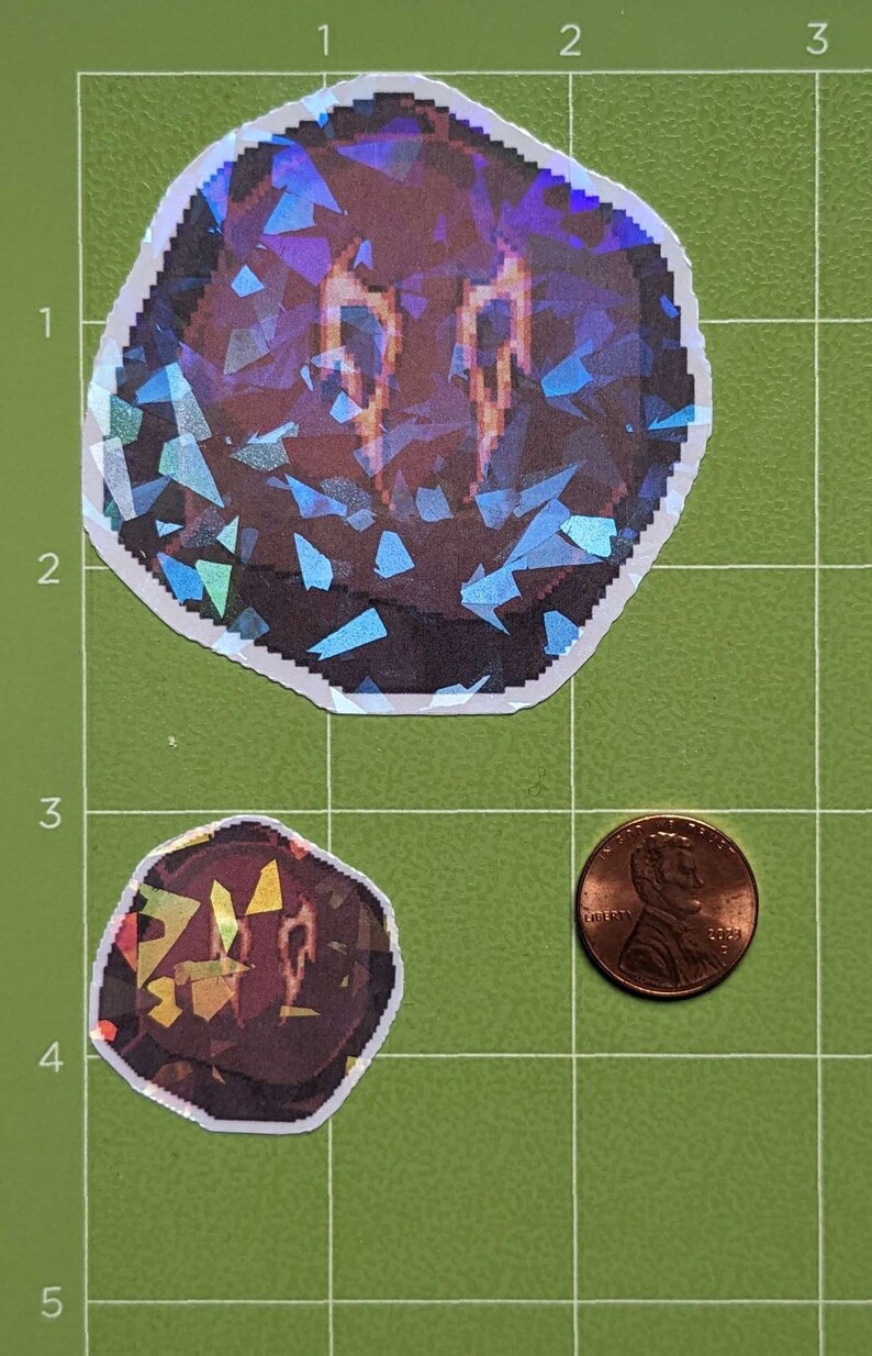 FFXIV Inspired Pixel Job Stone Sticker Viper - Etsy