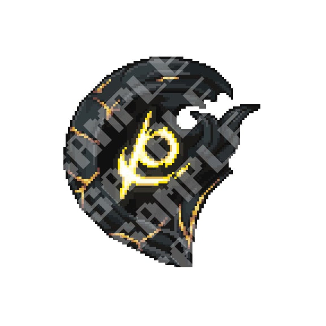 FFXIV Inspired Pixel Job Stone Sticker Reaper - Etsy