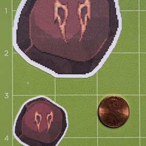 FFXIV Inspired Pixel Job Stone Sticker Viper - Etsy