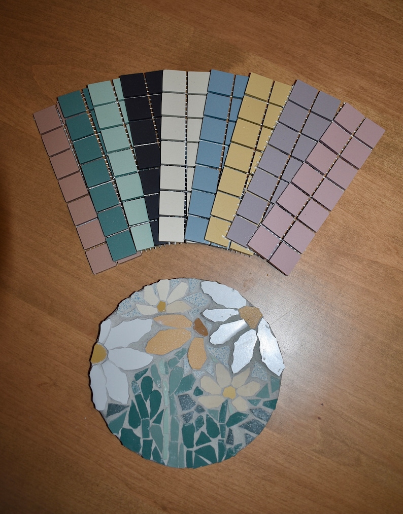 Floral Mosaic Trivet, Great Home Accessory Craft to Make and Gift - Etsy