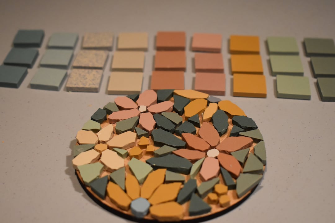 Floral Mosaic Trivet, Great Home Accessory Craft to Make and Gift - Etsy