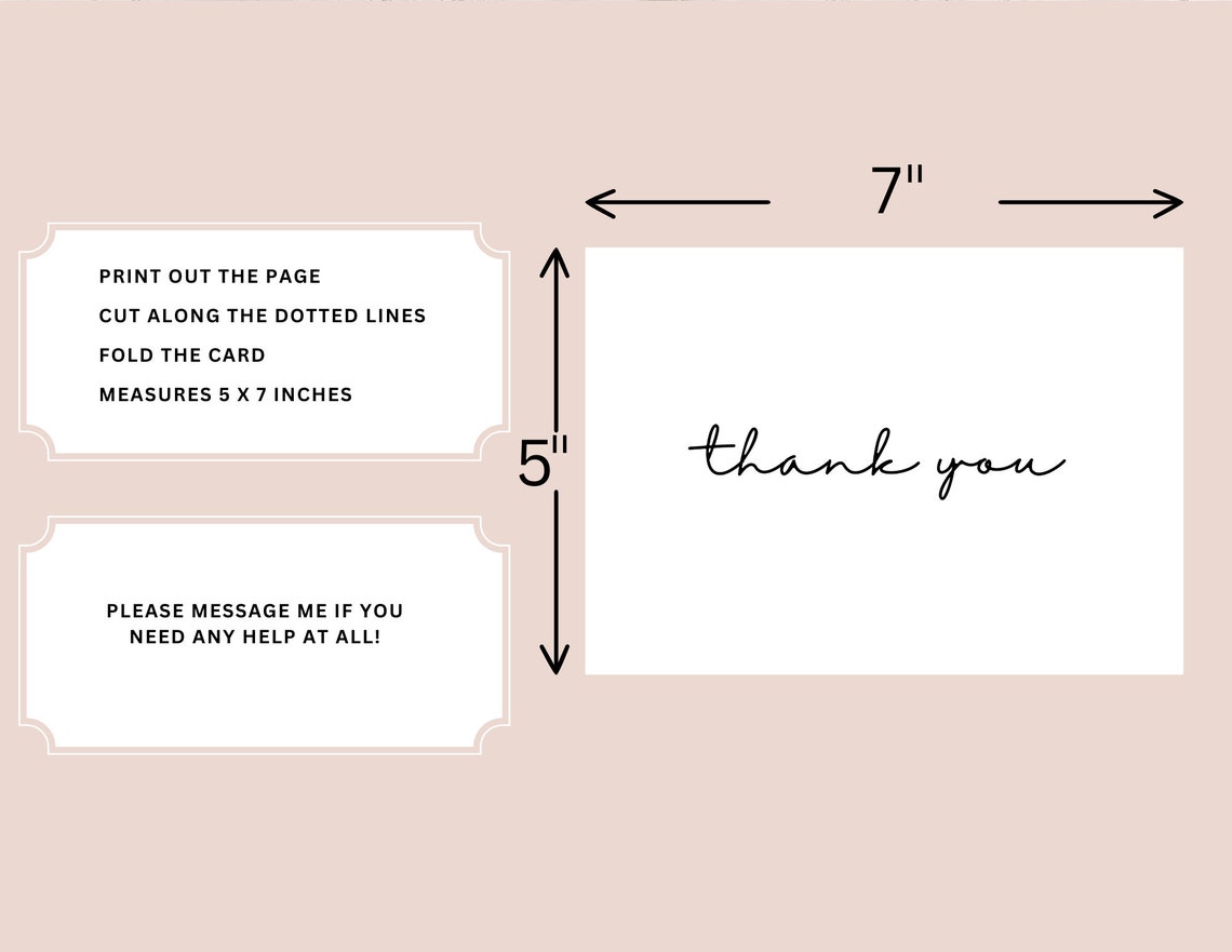 Personalized Thank You Greeting Cards Are Heartfelt Ways to Share ...