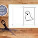 Printable Halloween Ghost Bundle Cards - Etsy