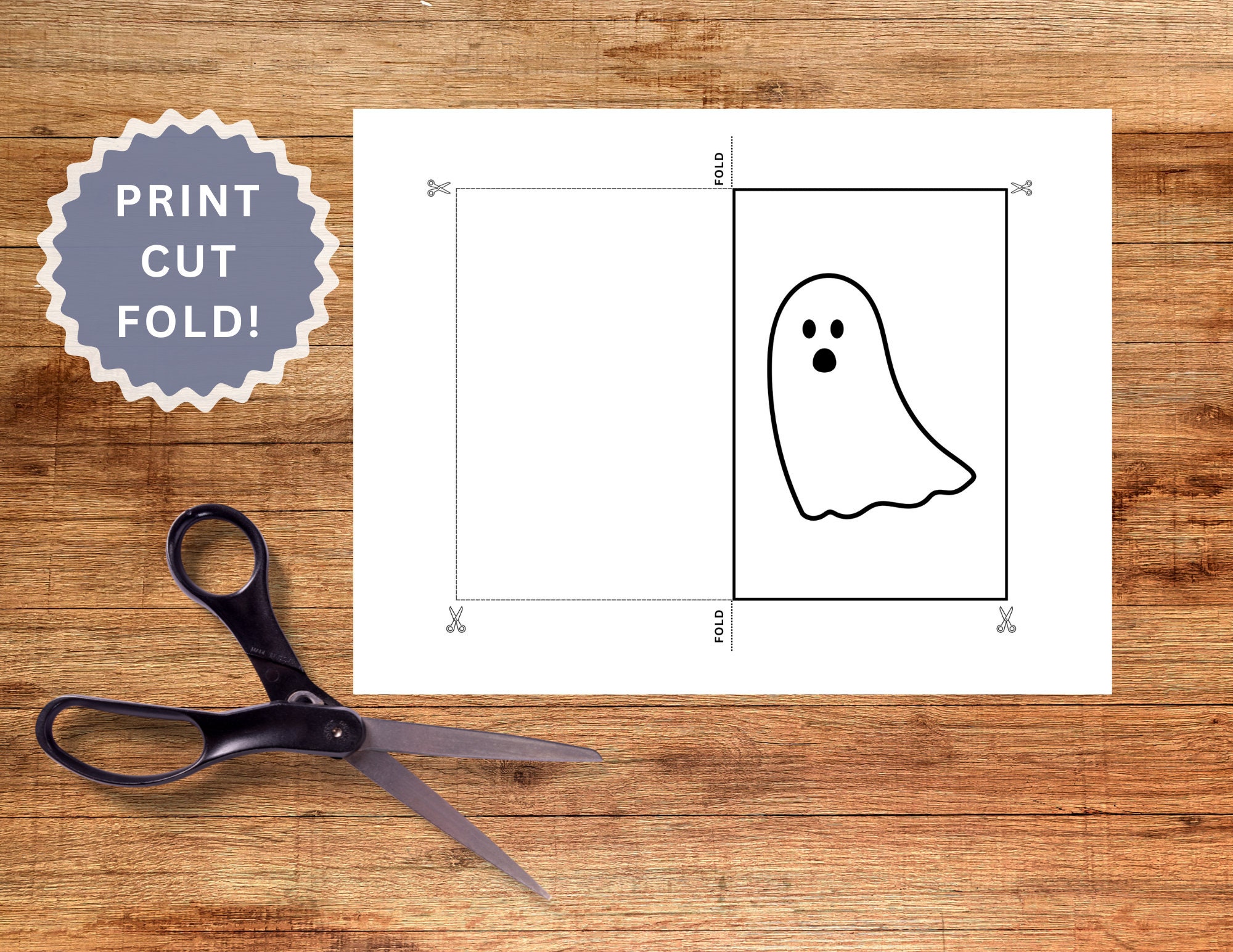 Printable Halloween Ghost Bundle Cards - Etsy