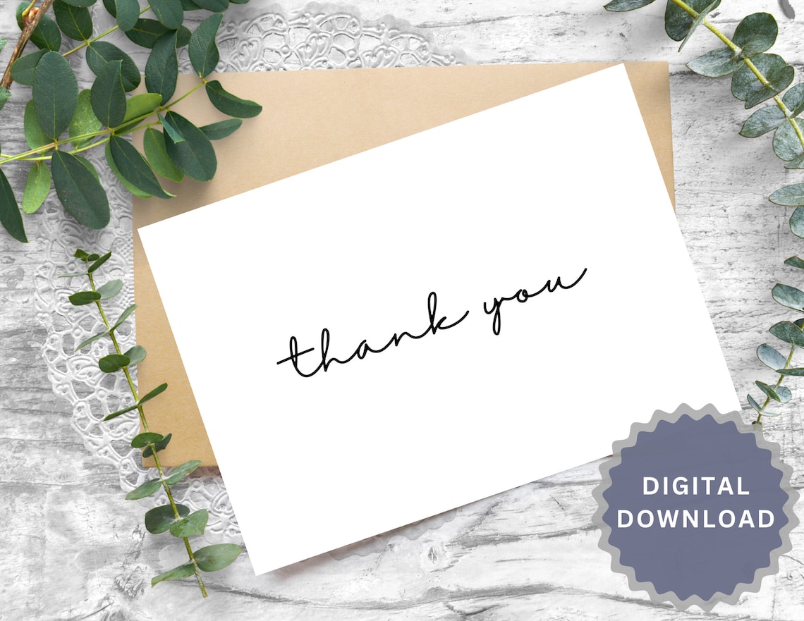Personalized Thank You Greeting Cards Are Heartfelt Ways to Share ...