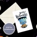 Halloween Frankenstein Digital Printable Card - Etsy