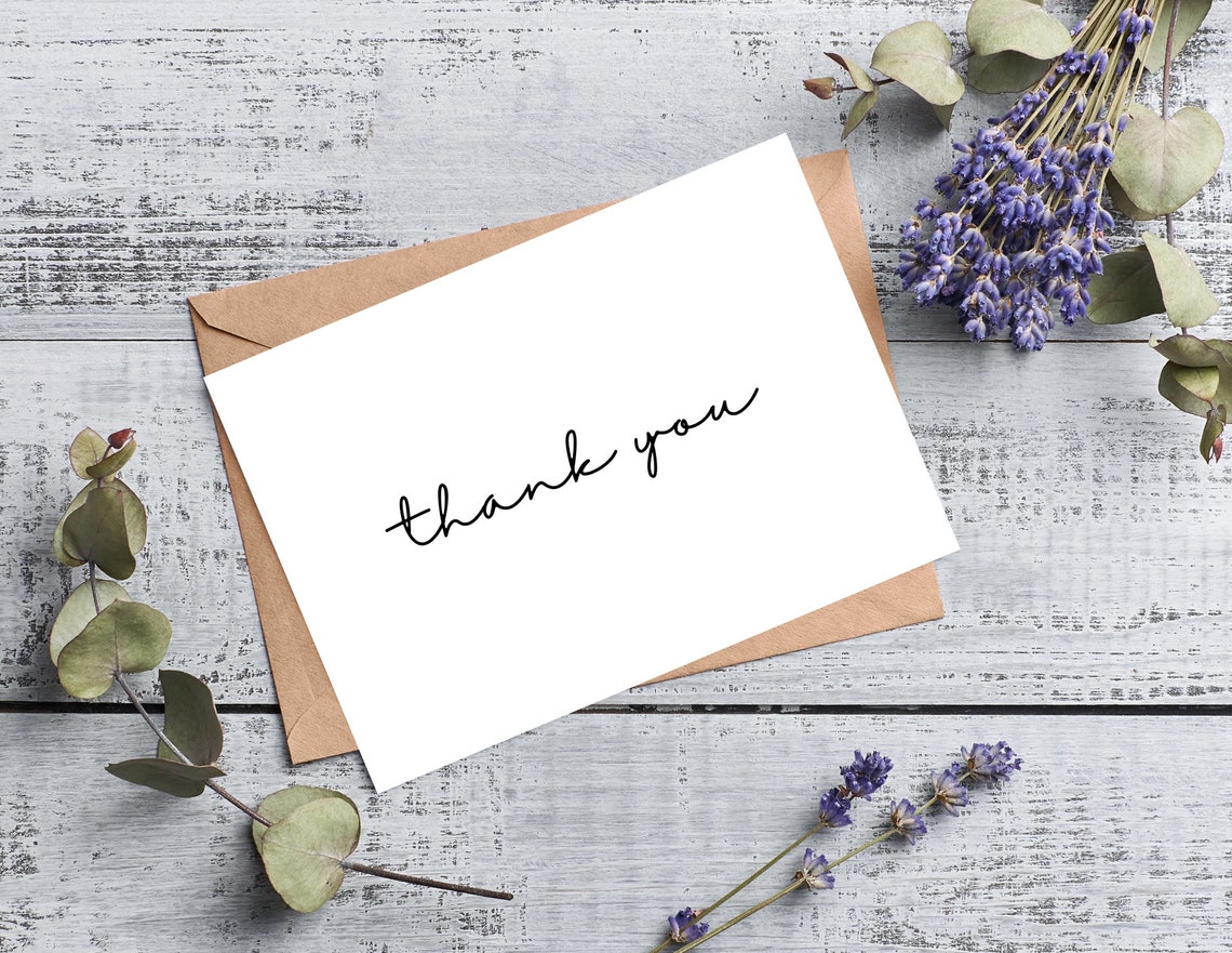 Personalized Thank You Greeting Cards Are Heartfelt Ways to Share ...