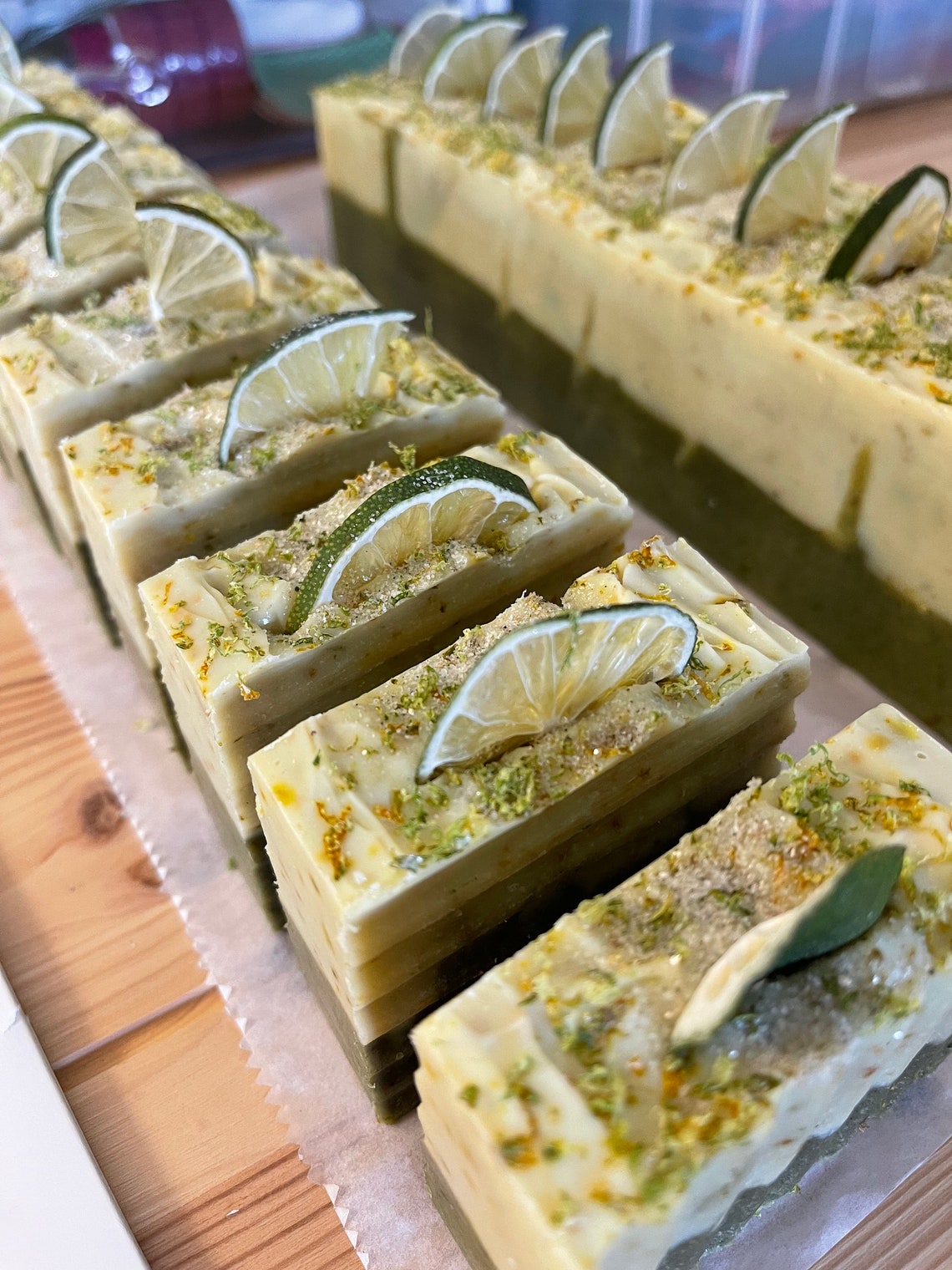 MOJITO LIME & MINT Cold Process Soap - Etsy