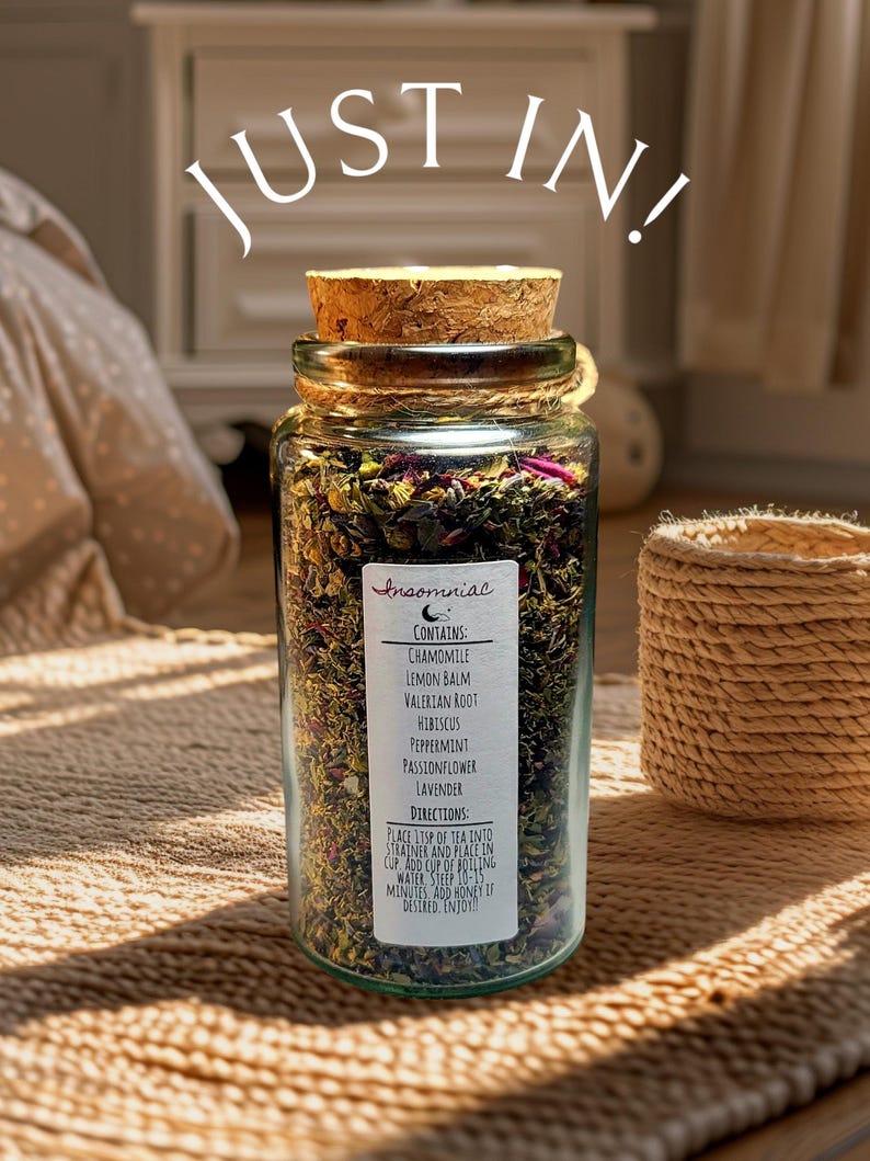 Insomniac Herbal Tea - Delicious Calming Potent Deep Restful Sleep - Etsy