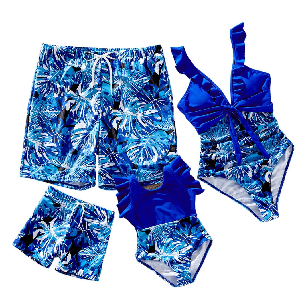 Family Matching Swimwear Mommy and Me Swimwear Daddy and Me Swimwear ...