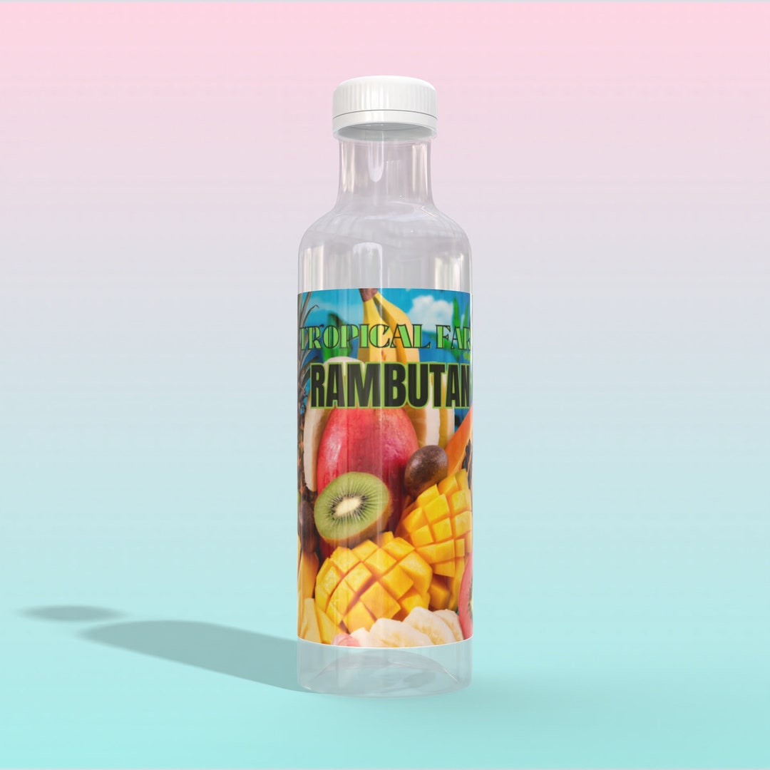 Printable Fruity Fresh Juice Canvas Label Template, Editable Custom ...