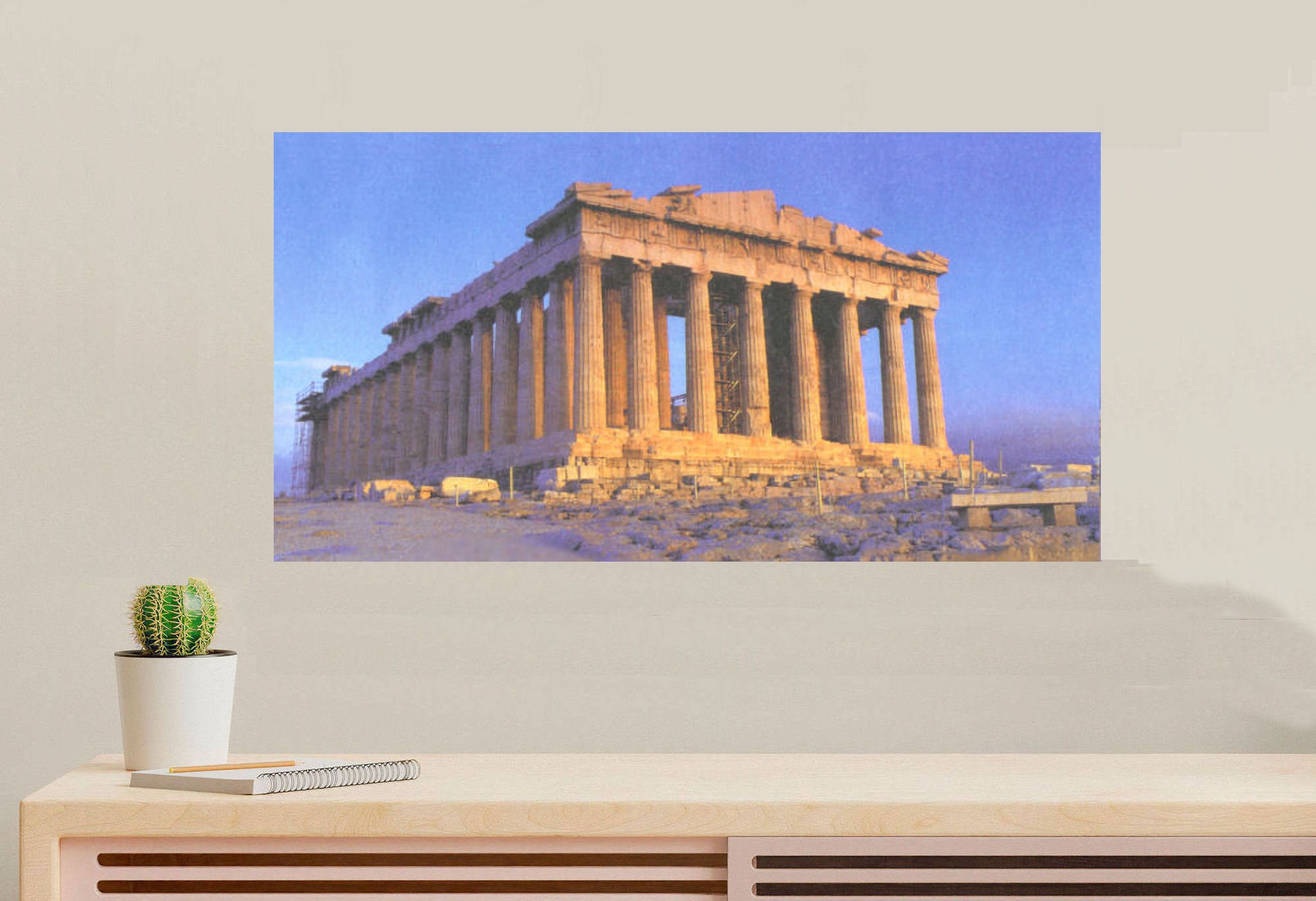 The Parthenon of Athena in Athens by Troy Caperton Created in 2013, an ...