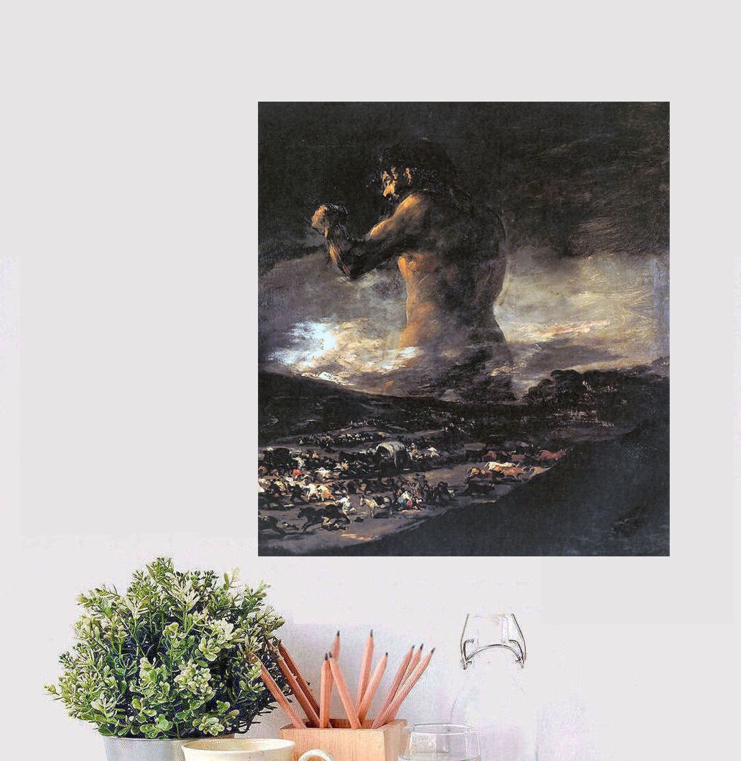 Colossus by Francisco De Goya Created in About 1811 is a Symbolic ...