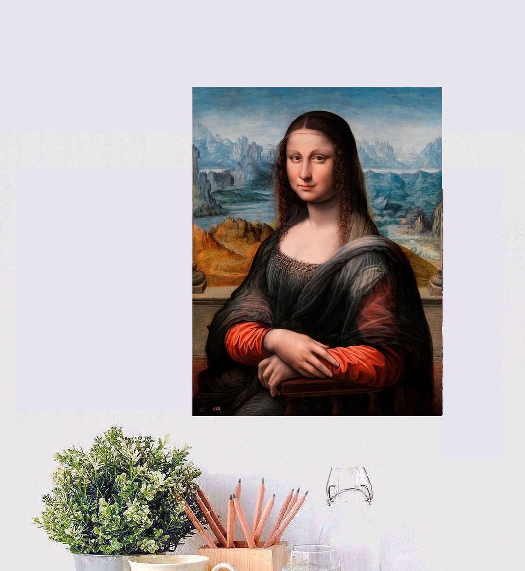 El Prado La Gioconda by Leonardo Da Vinci Created in About 1510 is a ...