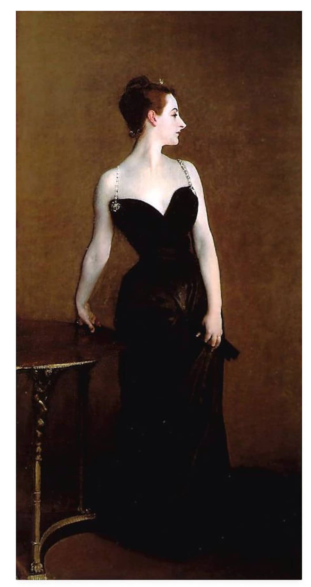Madam X, John Singer Sargent Portrait, Fine Art Print - Etsy
