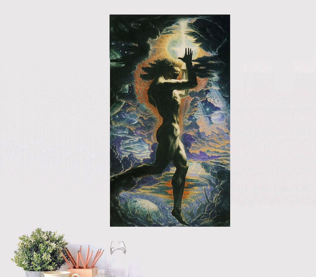 Prometheus by Jean Delville Created in 1907, a Symbolist Depiction of ...