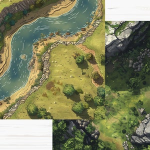 RPG Battlemap Pack - Grasslands | 100+ Maps for D&D, Pathfinder, and Other TTRPGS - Etsy