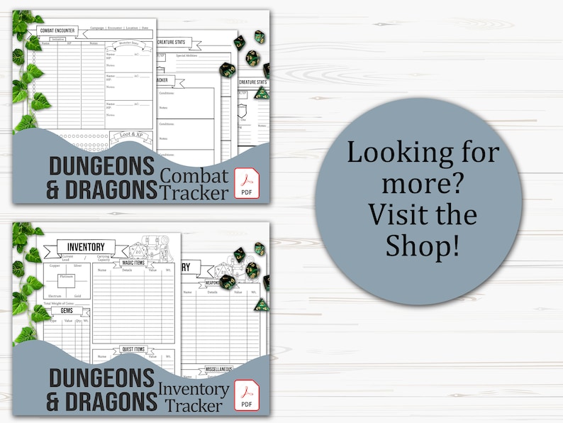 Printable RPG Journal + Quest Tracker | Cozy Café Coloring Pages ...