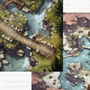 RPG Battlemap Pack - Mountain Pass | 50+ Maps for D&D, Pathfinder, and ...