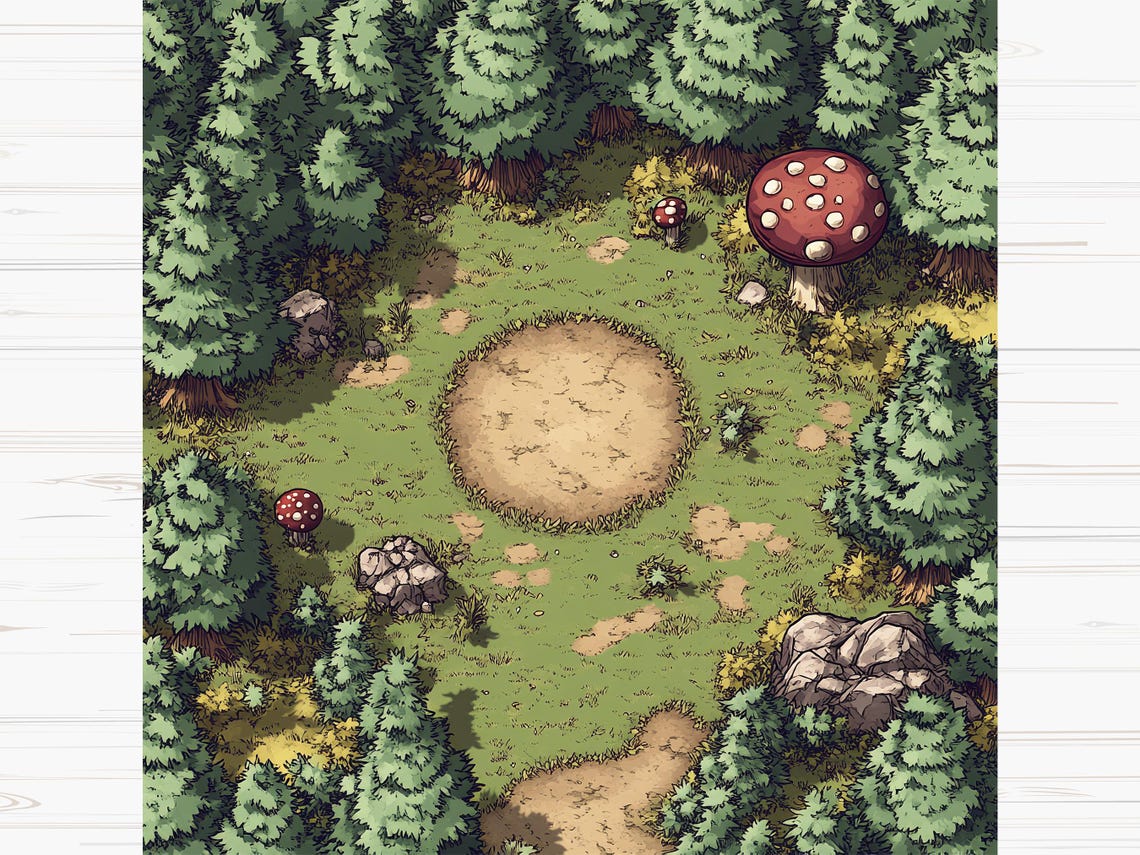 RPG Battlemap Pack - Cozy Cottage Core Town | 100+ Cozy Farming Game ...