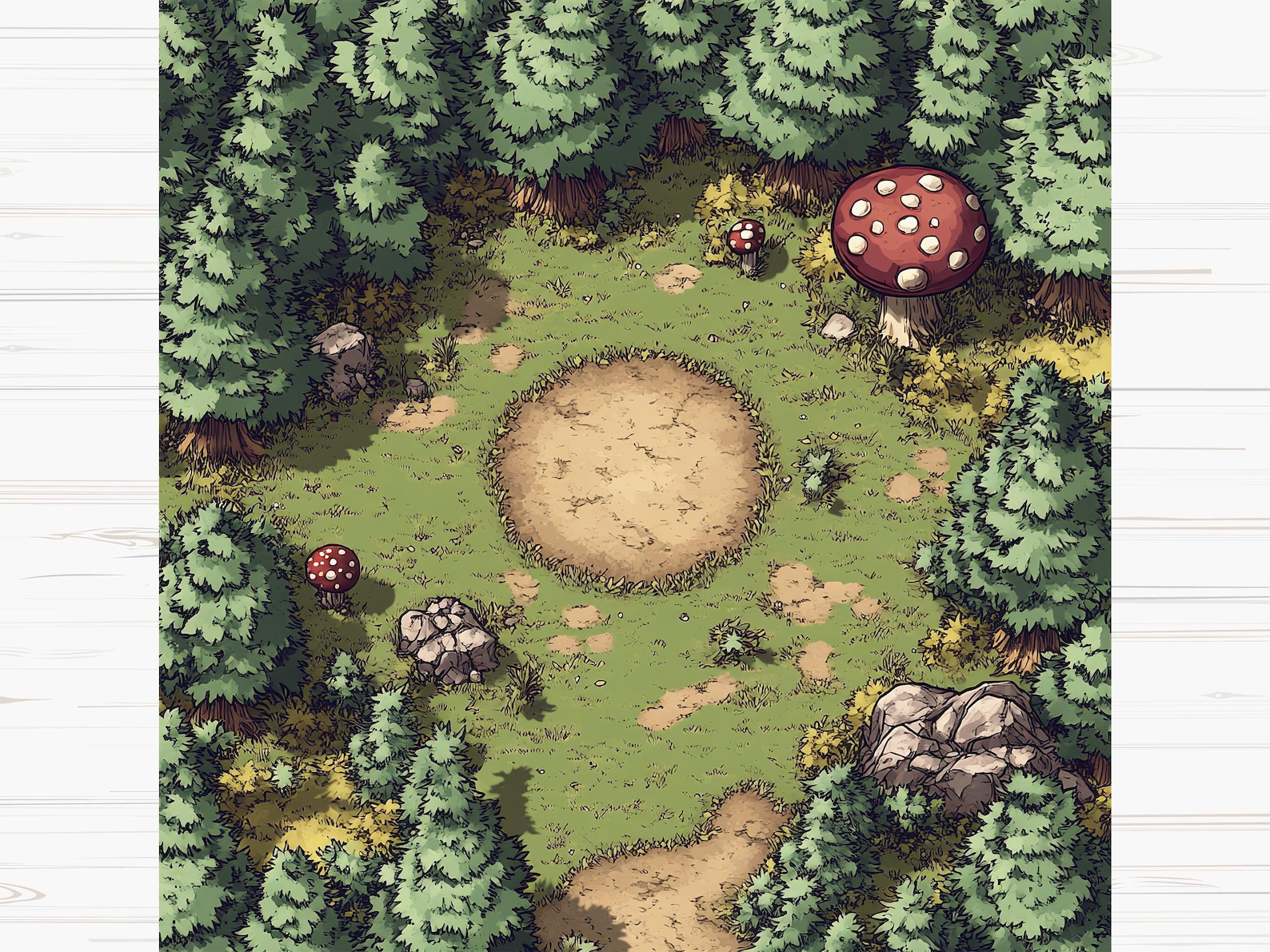 RPG Battlemap Pack - Cozy Cottage Core Town | 100+ Cozy Farming Game ...