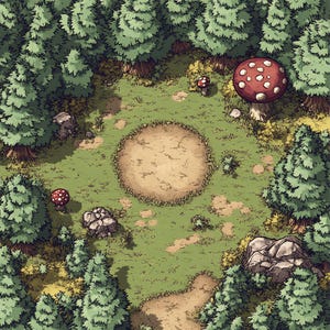 RPG Battlemap Pack - Cozy Cottage Core Town | 100+ Cozy Farming Game ...