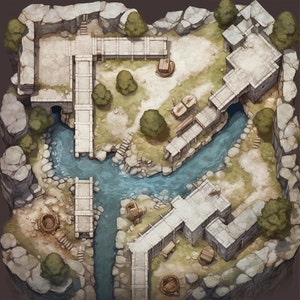 RPG Battlemap Pack - Mountain Pass | 50+ Maps for D&D, Pathfinder, and ...