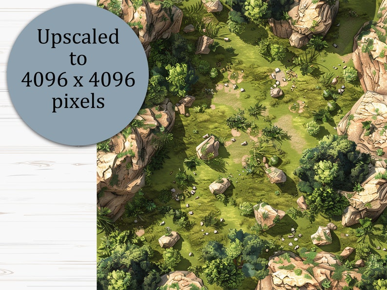 RPG Battlemap Pack Grasslands 100 Maps for D&D, Pathfinder, and Other TTRPGS - Etsy