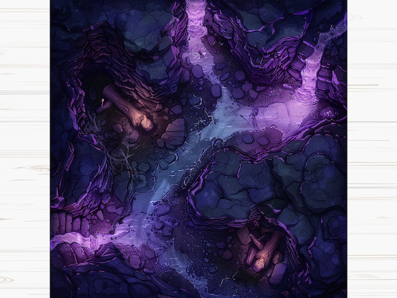 RPG Battlemap Pack - the Underdark | 50+ Maps for D&D, Pathfinder, and ...