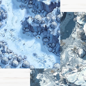 RPG Battlemap Pack - Frozen Tundra | 100+ Maps for D&D, Pathfinder, and ...