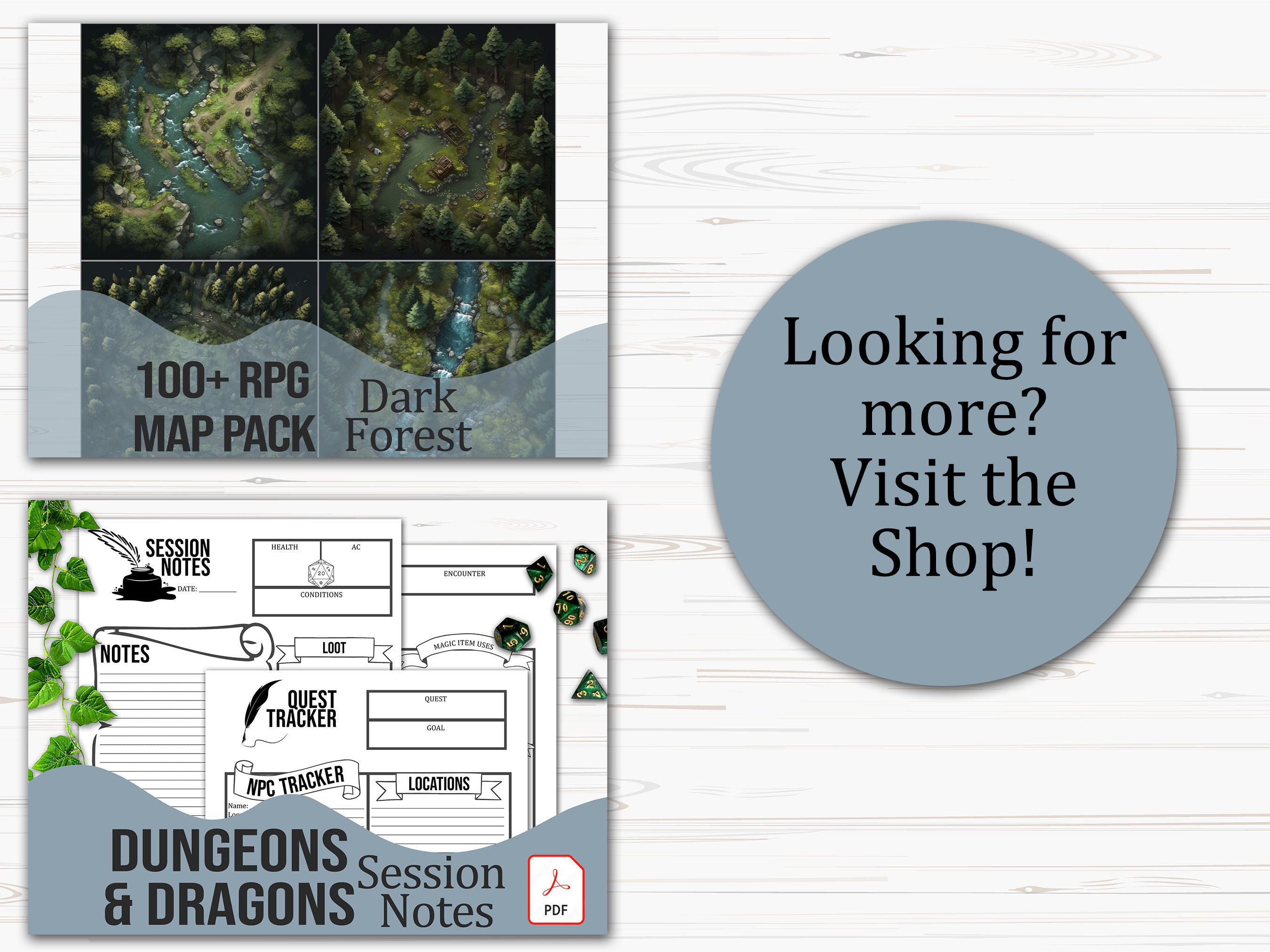 RPG Battlemap Pack Mountain Pass 50 Maps for D&D, Pathfinder, and Other ...