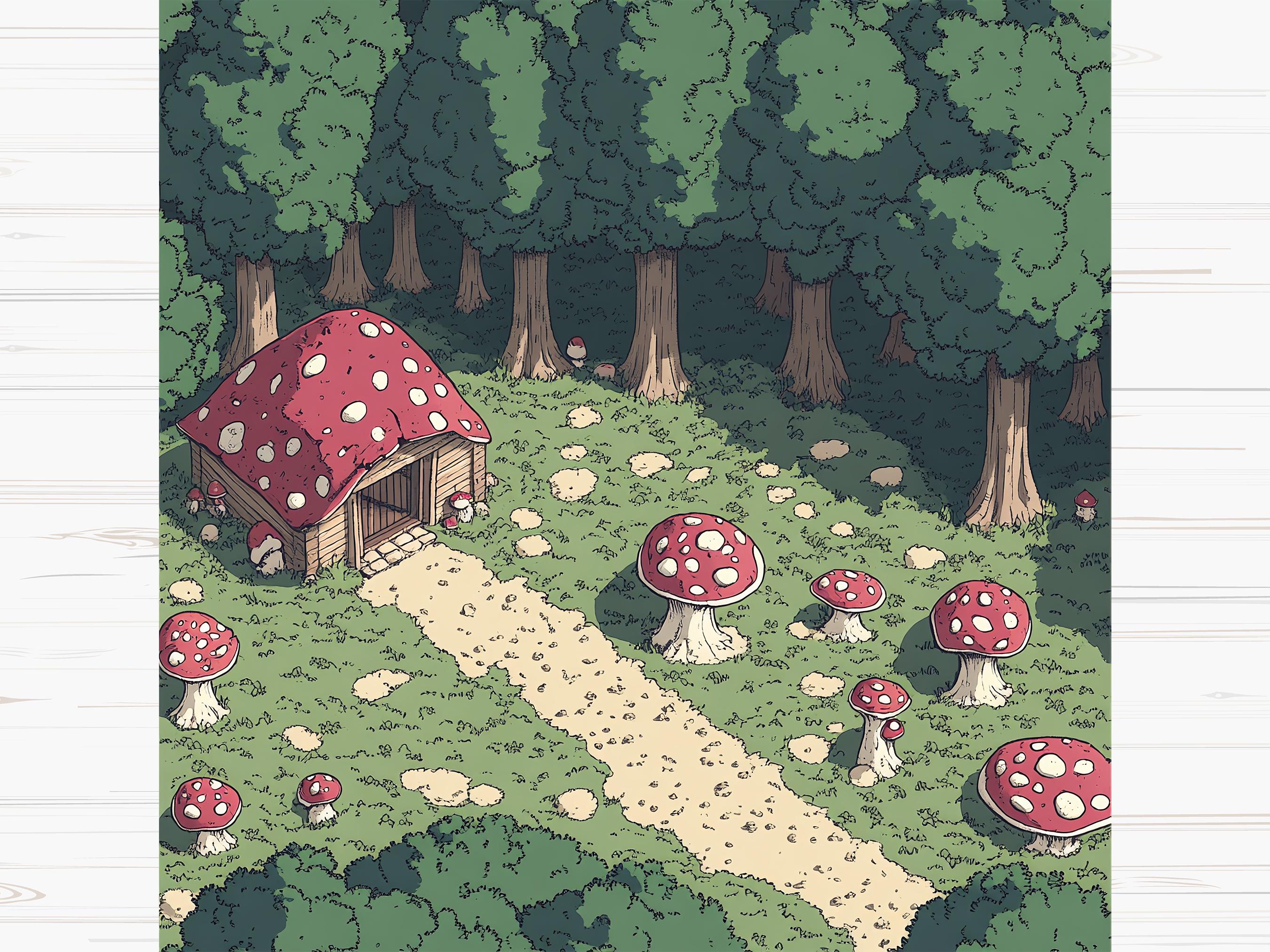 RPG Battlemap Pack - Fungal Forest | 100+ Mushroom Forest Themed Maps ...