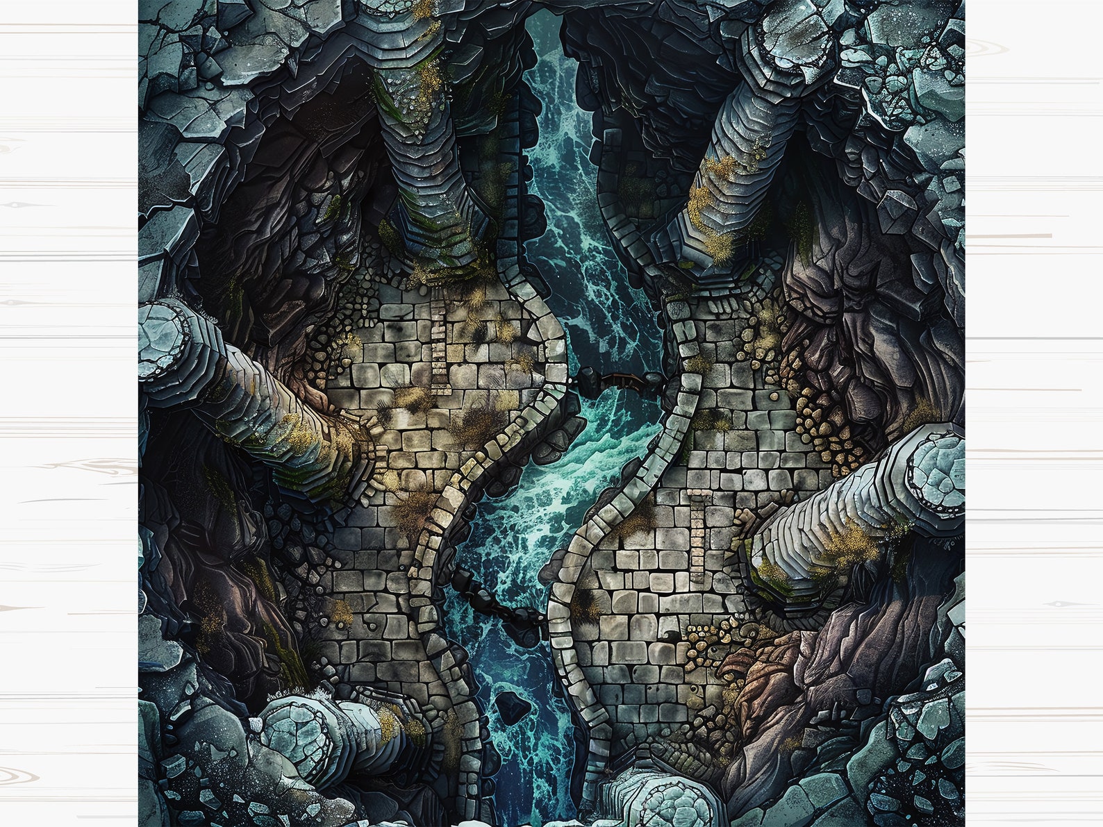 RPG Battlemap Pack - the Underdark | 50+ Maps for D&D, Pathfinder, and ...