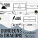 Printable RPG Journal + Quest Tracker | PDF With Fillable Fields ...