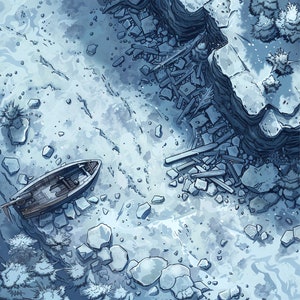 RPG Battlemap Pack - Frozen Tundra | 100+ Maps for D&D, Pathfinder, and ...
