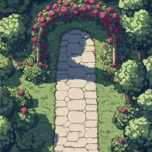 RPG Battlemap Pack - Cozy Cottage Core Town | 100+ Cozy Farming Game ...