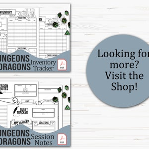 Printable Combat Tracker for Dms | PDF With Fillable Fields | Dungeons ...