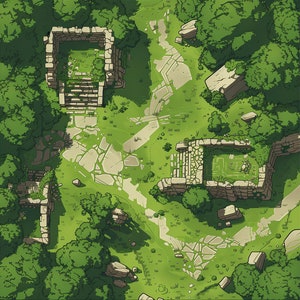 RPG Battlemap Pack - Grasslands | 100+ Maps for D&D, Pathfinder, and ...