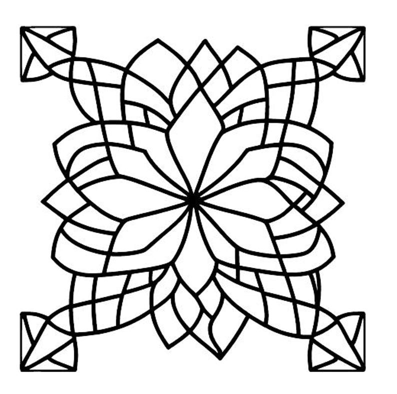 45 Mandala Coloring Pages Mandala Adult Digital Coloring Book ...