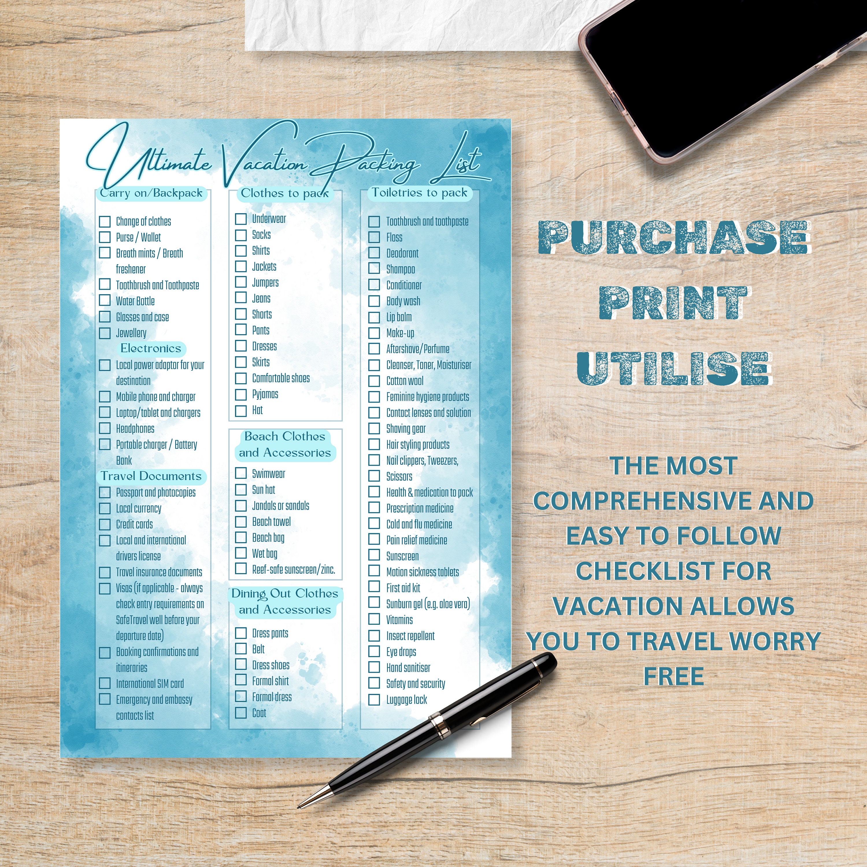 All Inclusive Packing List, Caribbean Cruise Packing List ...